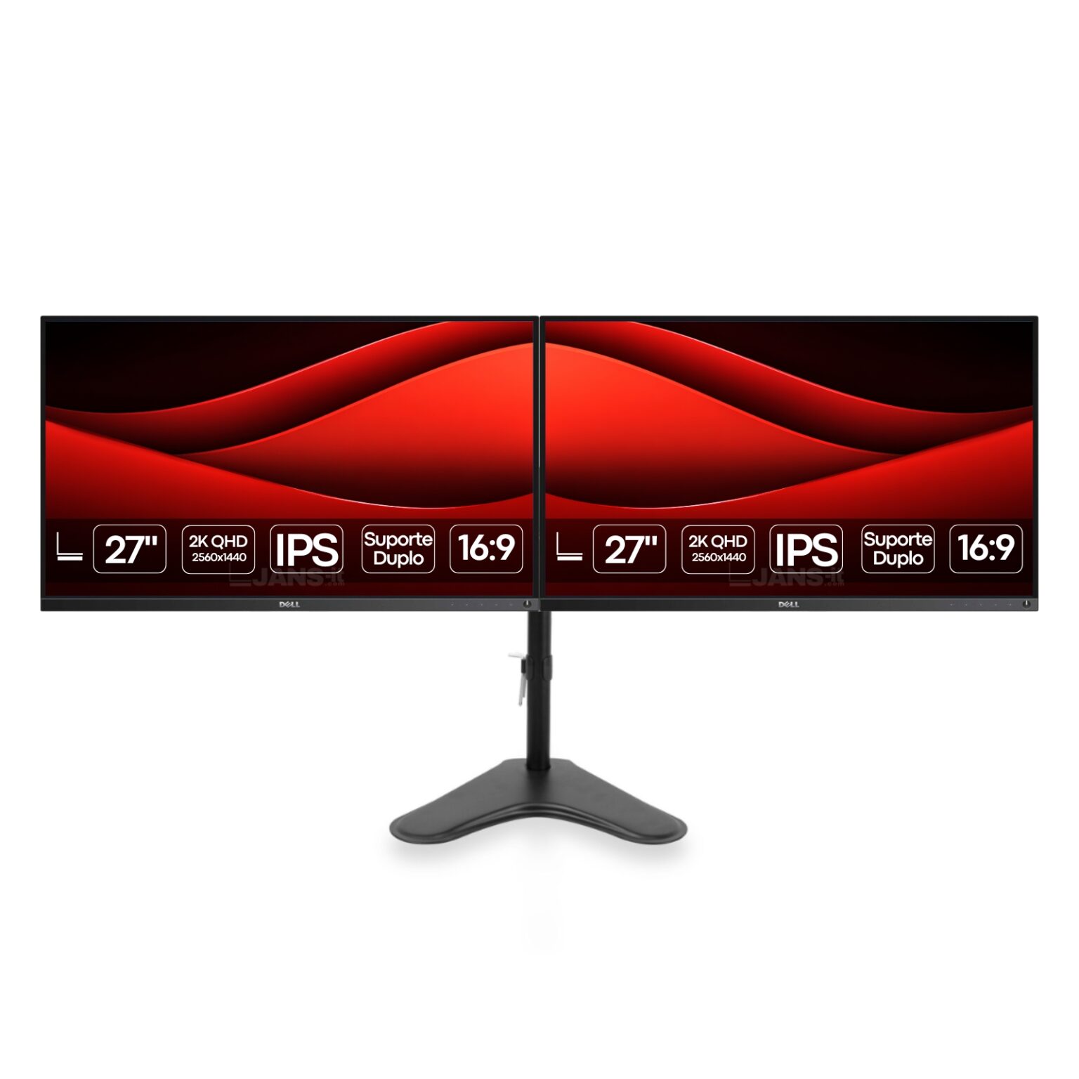 Dell UltraSharp UP2716D: Monitor Duplo | 2K QHD | IPS