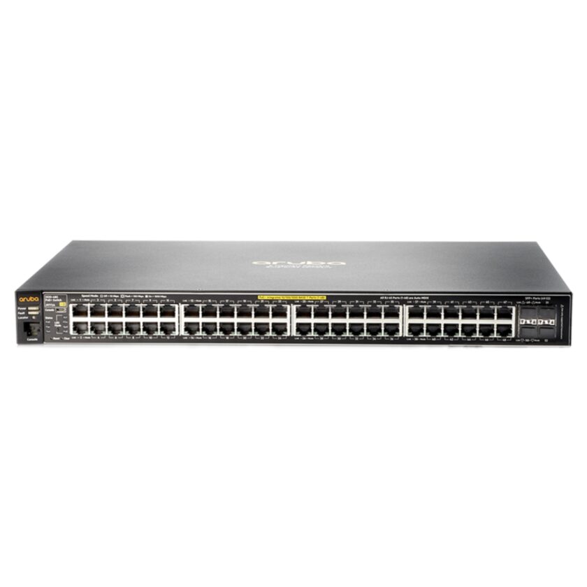 HPE Aruba Switch 2530 (J9772A): 48G PoE+ e 4x SFP Topo