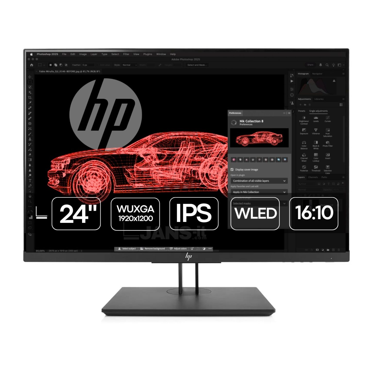 HP ZDisplay Z24n G3 | 24" | WUXGA | Monitor Recondicionado